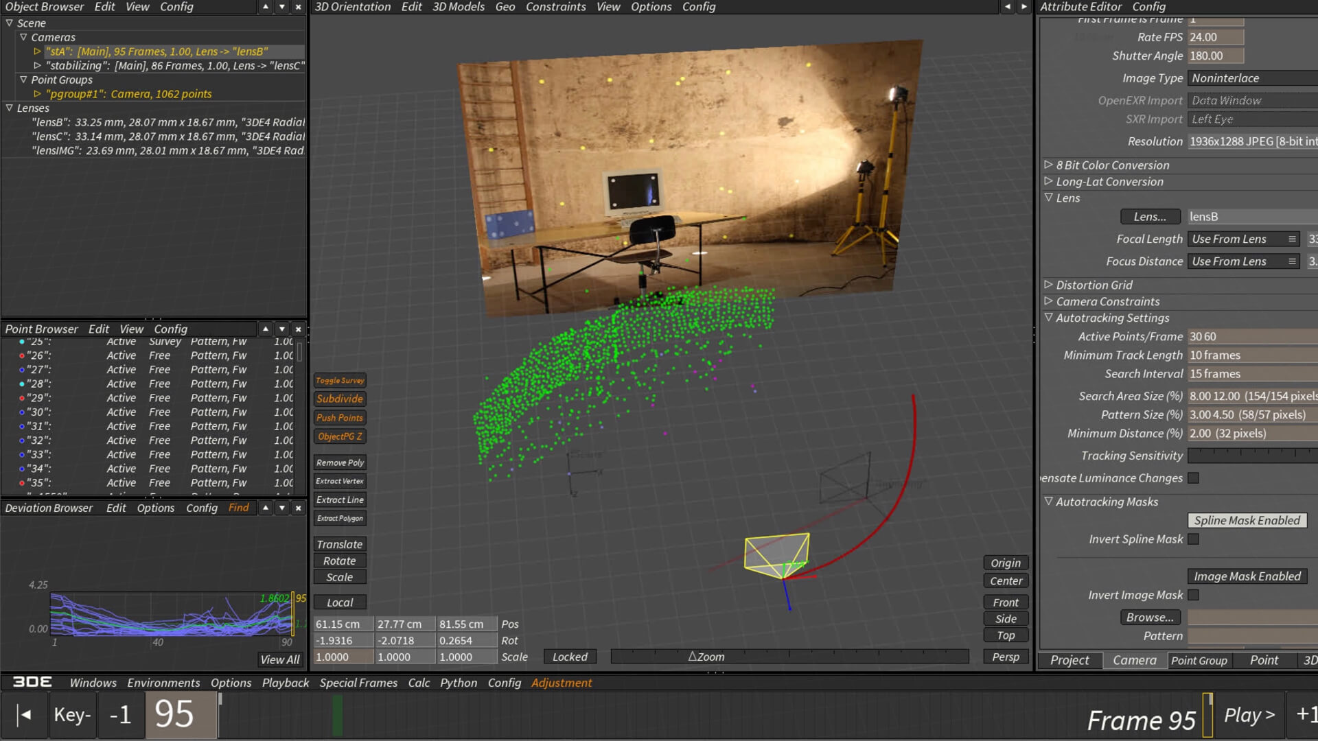 Matchmoving for VFX: Solving Multiple Sequences in 3D Equalizer