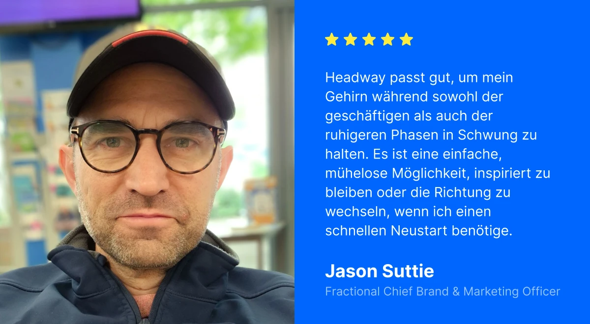 Persönlicher Test der Headway App: Wie sie meine Arbeit, mein Lernen ...