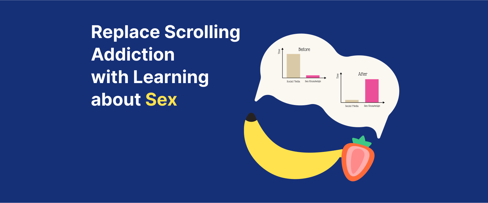 How to Replace Scrolling Addiction with Learning About Sex