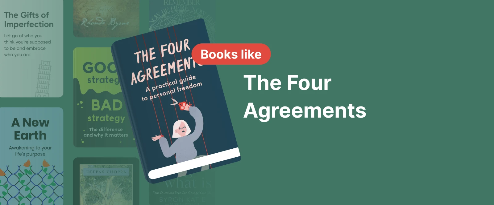 The 12 Best Books Like 'The Four Agreements' to Change Your Life