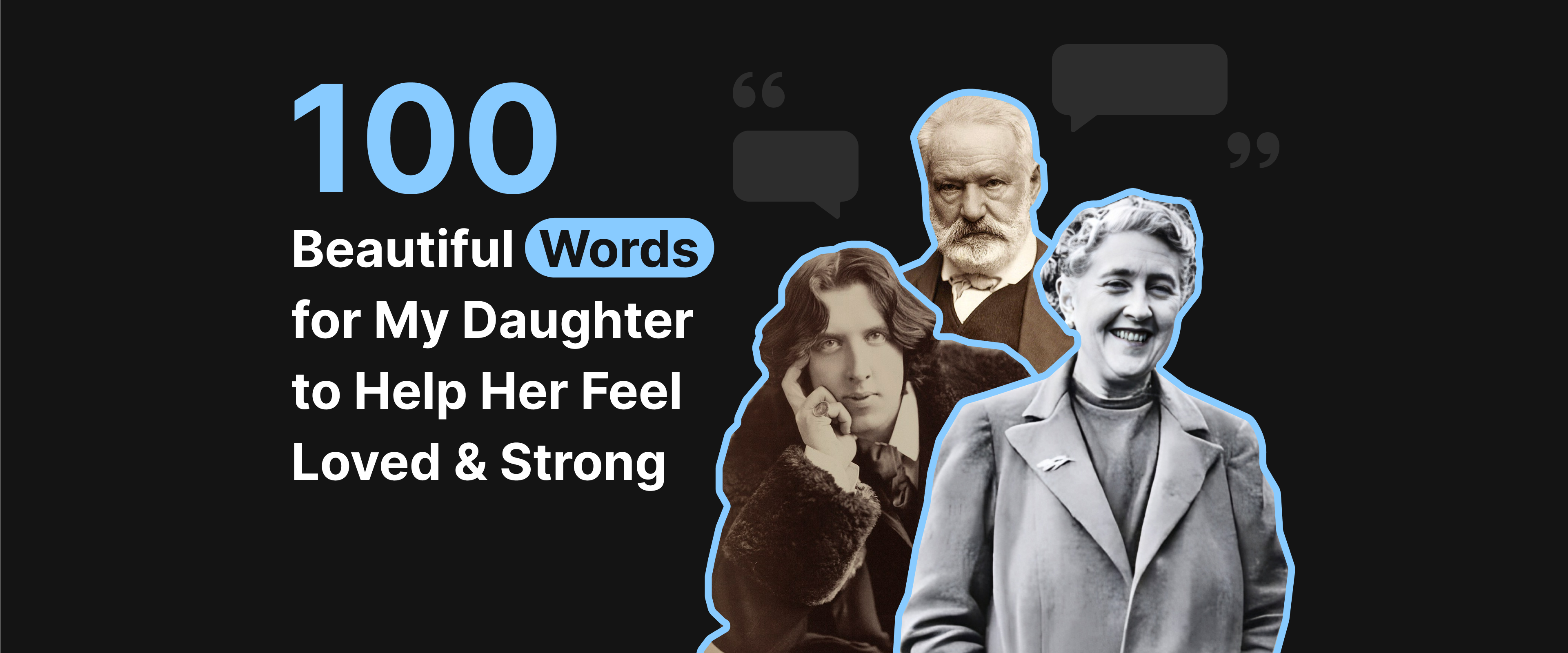 100 Beautiful Words for My Daughter That She'll Remember Forever