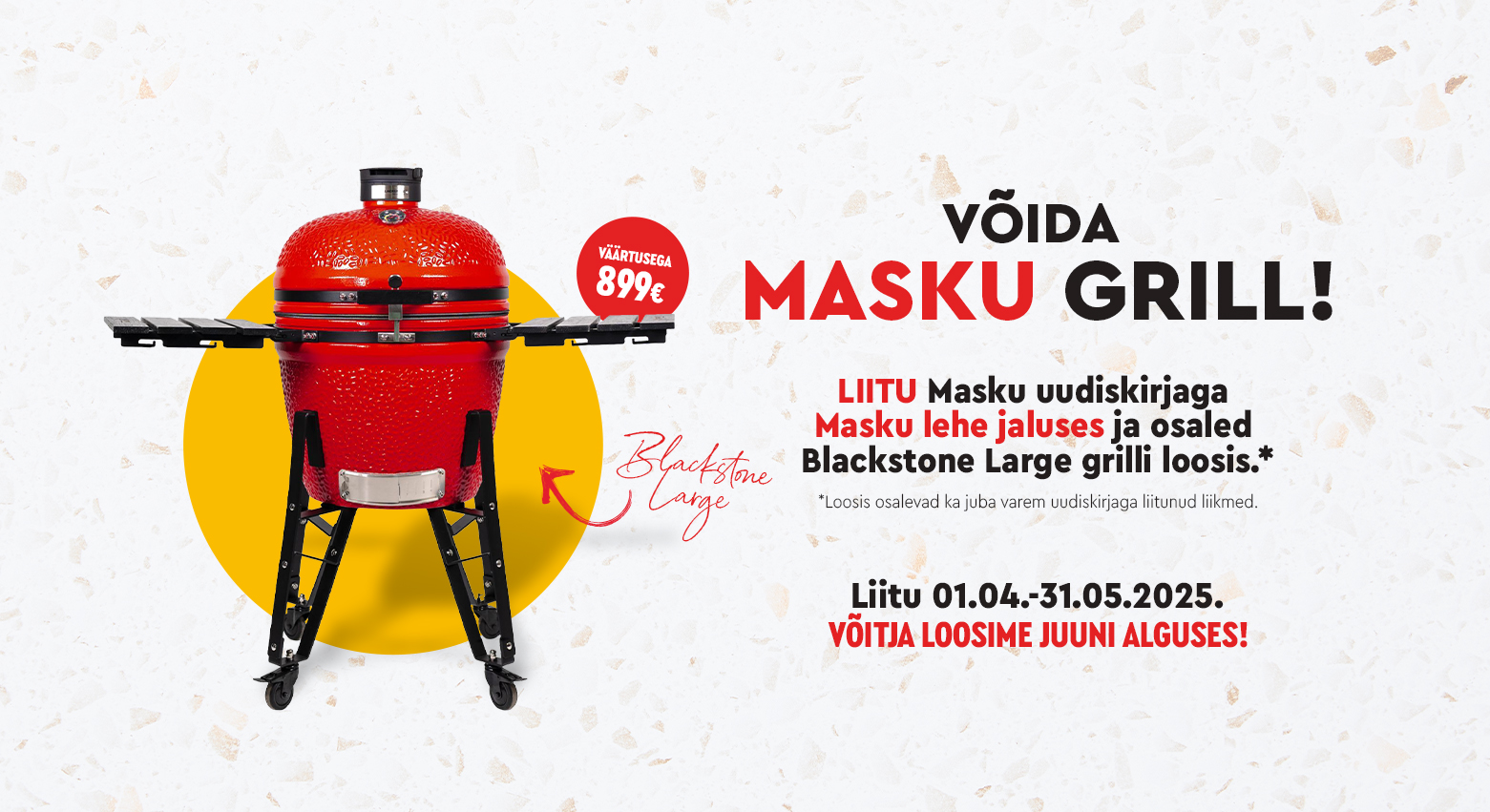 Masku uudiskirja tellijate vahel loosime juunis välja suurepärase ...