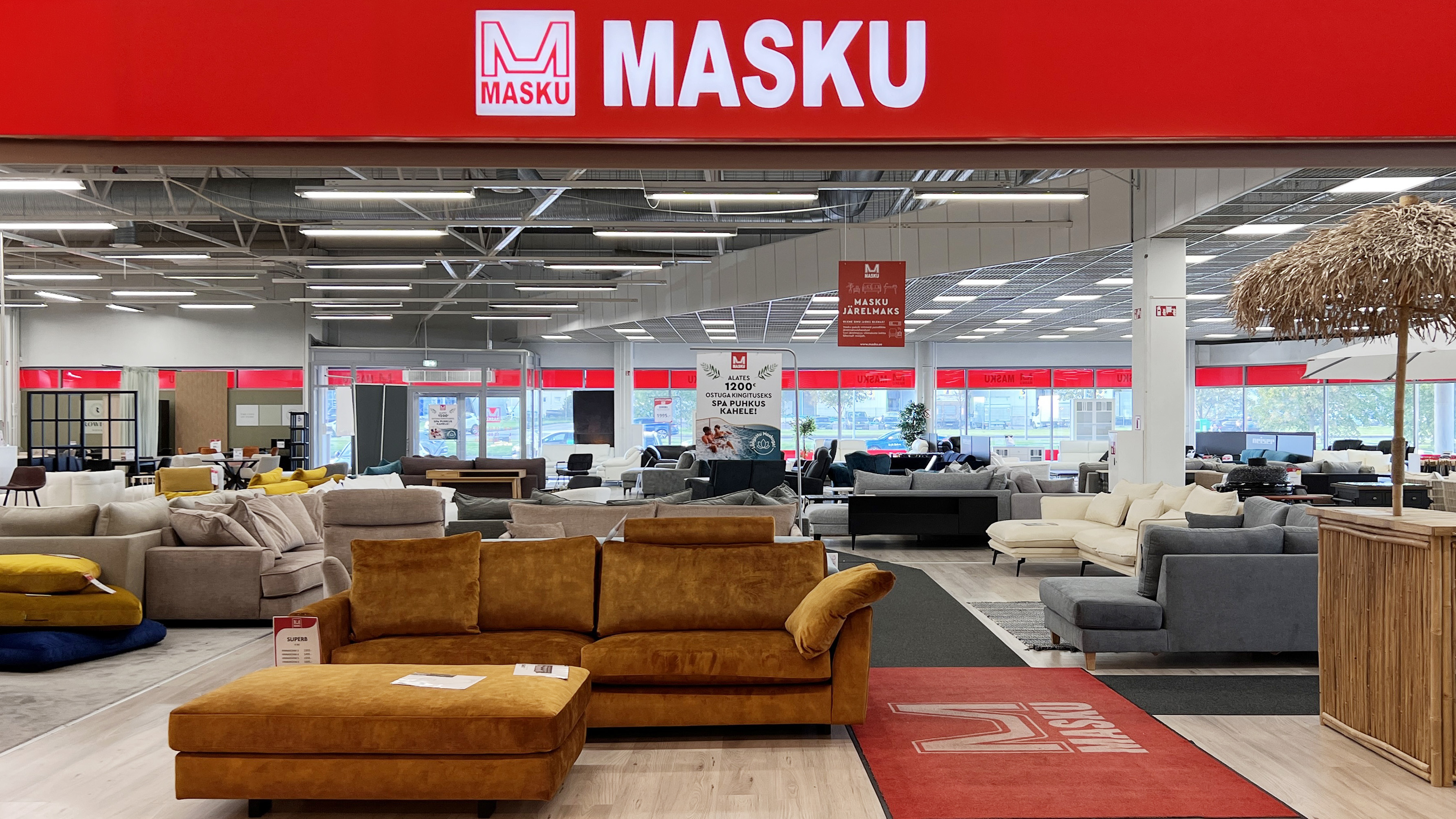 Masku mööblipood Tallinnas Lasnamäel / Masku.ee