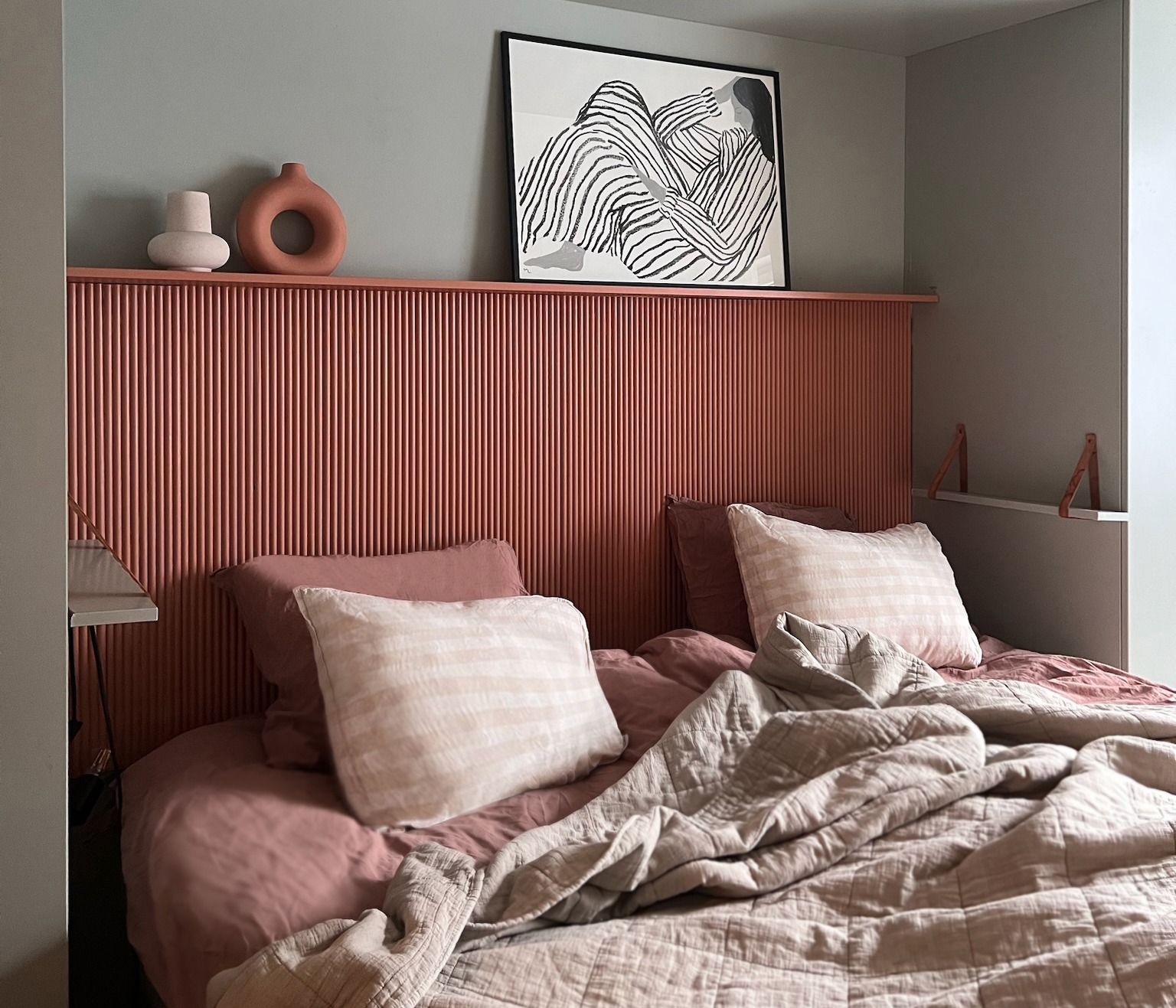 DIY Bed Frame with Prettypegs Panels: An Easy IKEA Hack | Prettypegs Blog