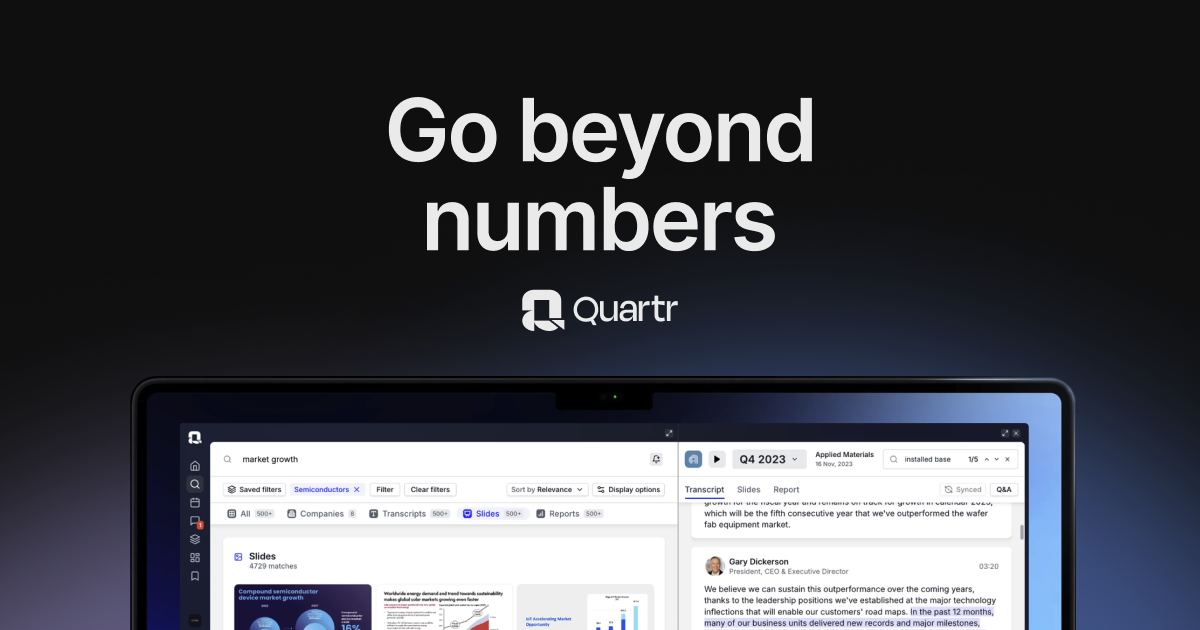Quartr - Financial Research and Investor Relations Platform