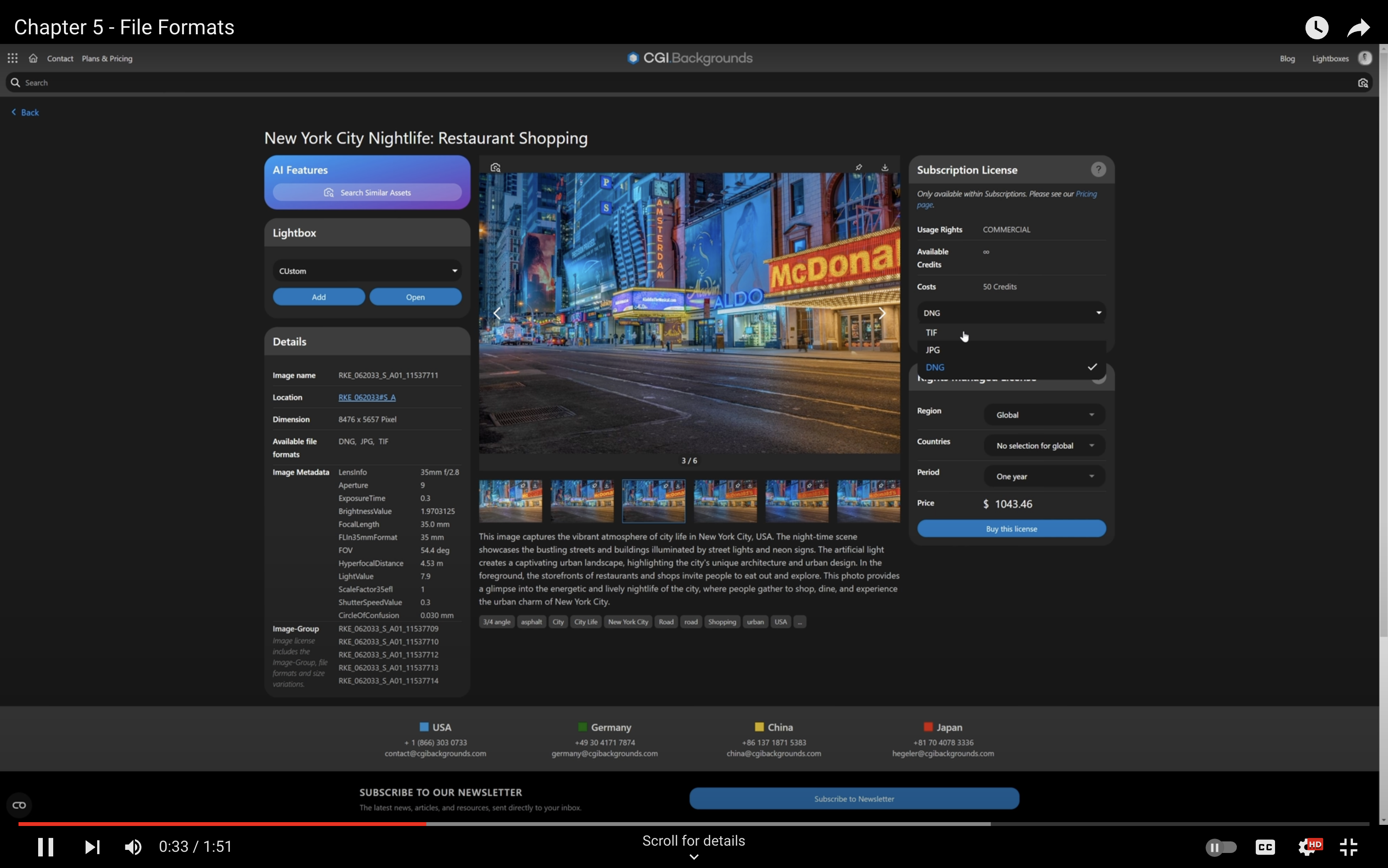 VIDEO: Explore CGI.Backgrounds’ Wide Range of File Formats