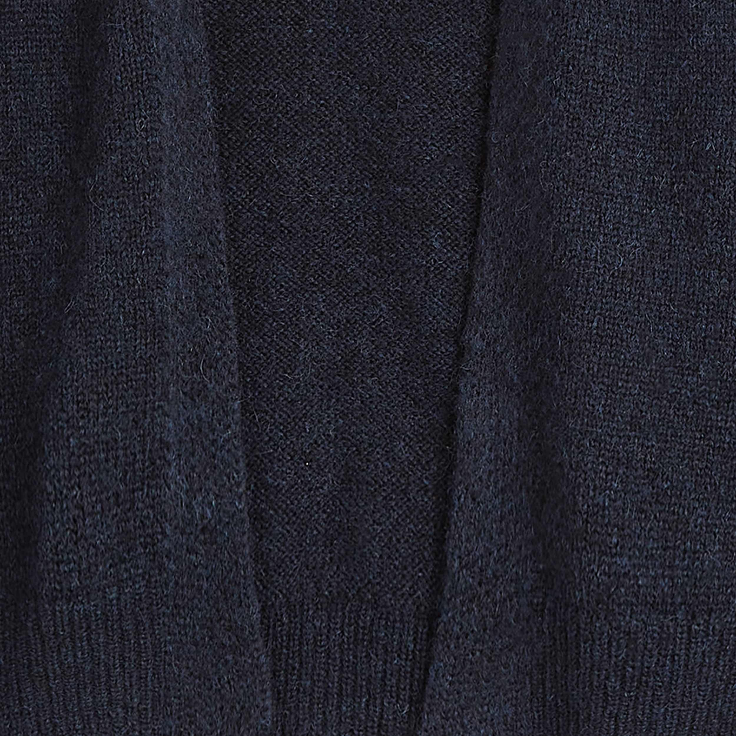 Alpaca Slouchy Cardigan in Ink | Knitwear | Brora