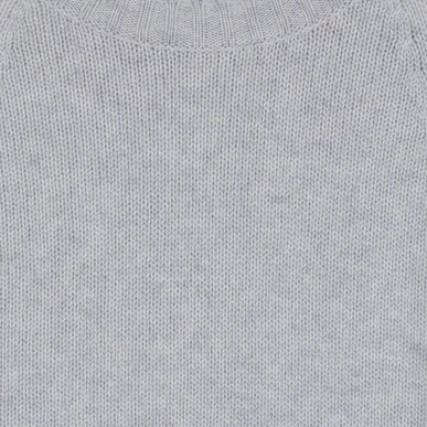 Cashmere Long Line Jumper in Pearl | Women's Jumpers | Brora