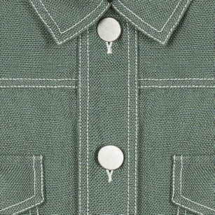 Linen Utility Jacket in Verdigris | Womenswear | Brora Sale