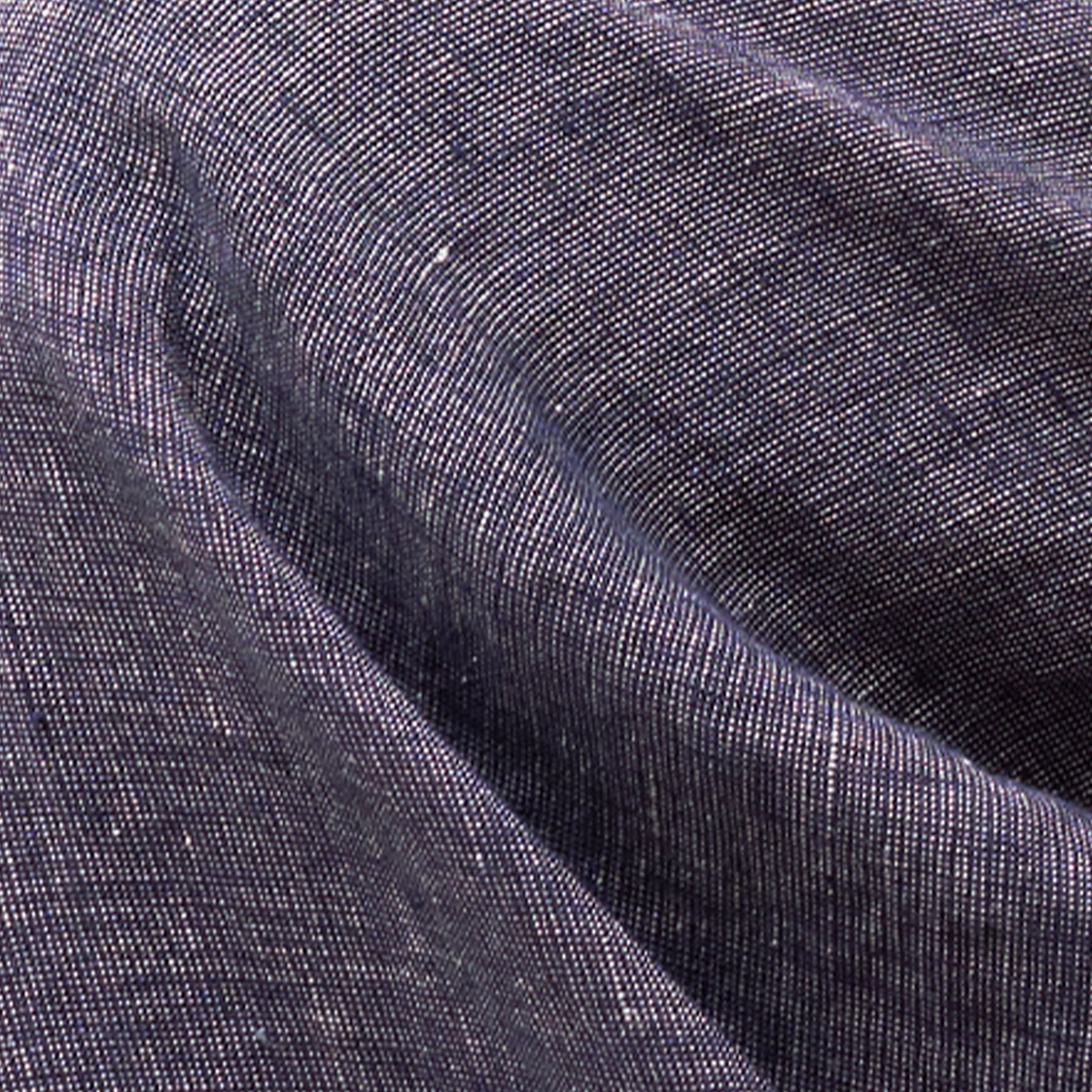 Cross Dye Linen Wide Leg Trousers in Navy | Linen Collection | Brora