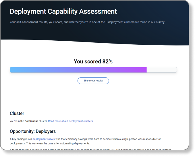 Deployment capability assessment from Octopus Deploy - Octopus Deploy