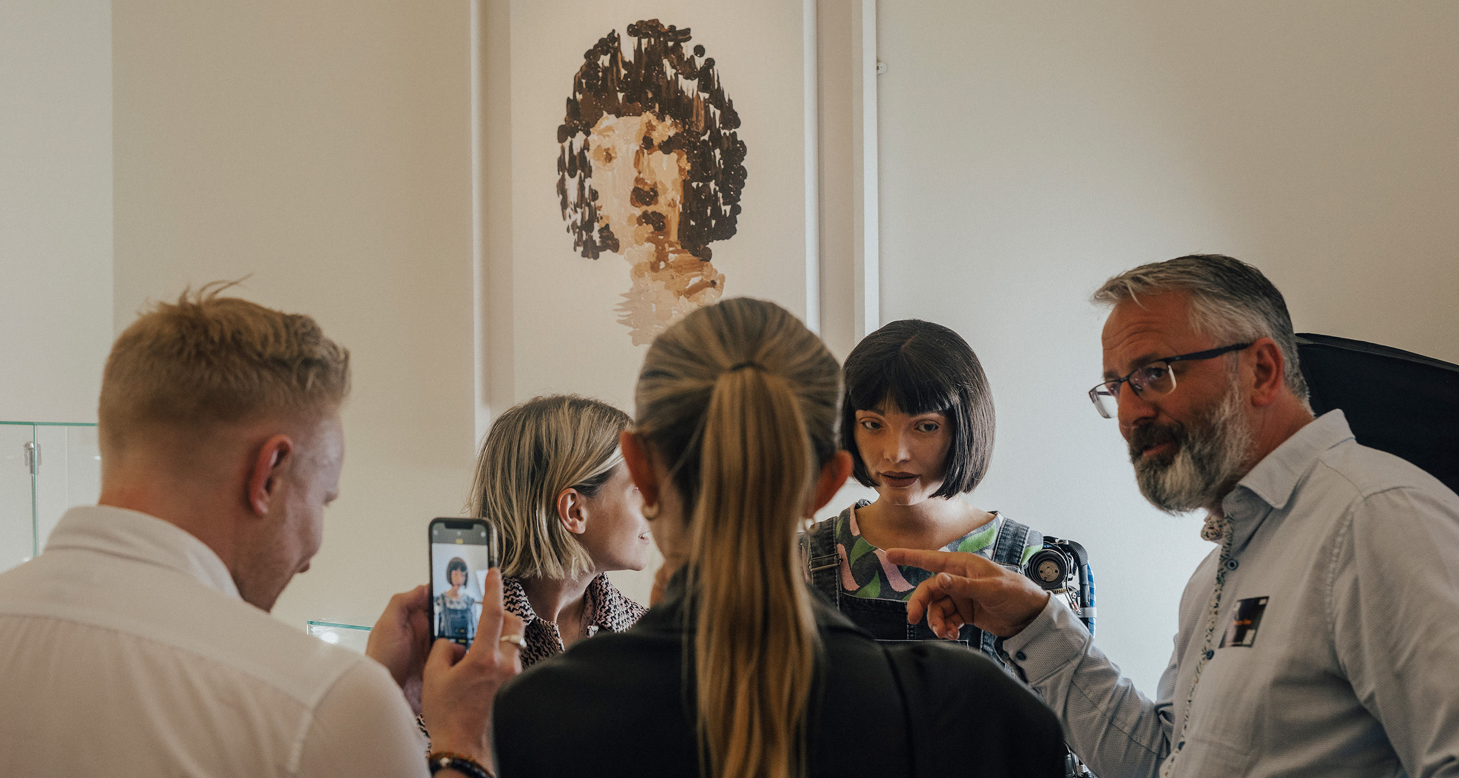 Ai-Da Robot - London Design Biennale