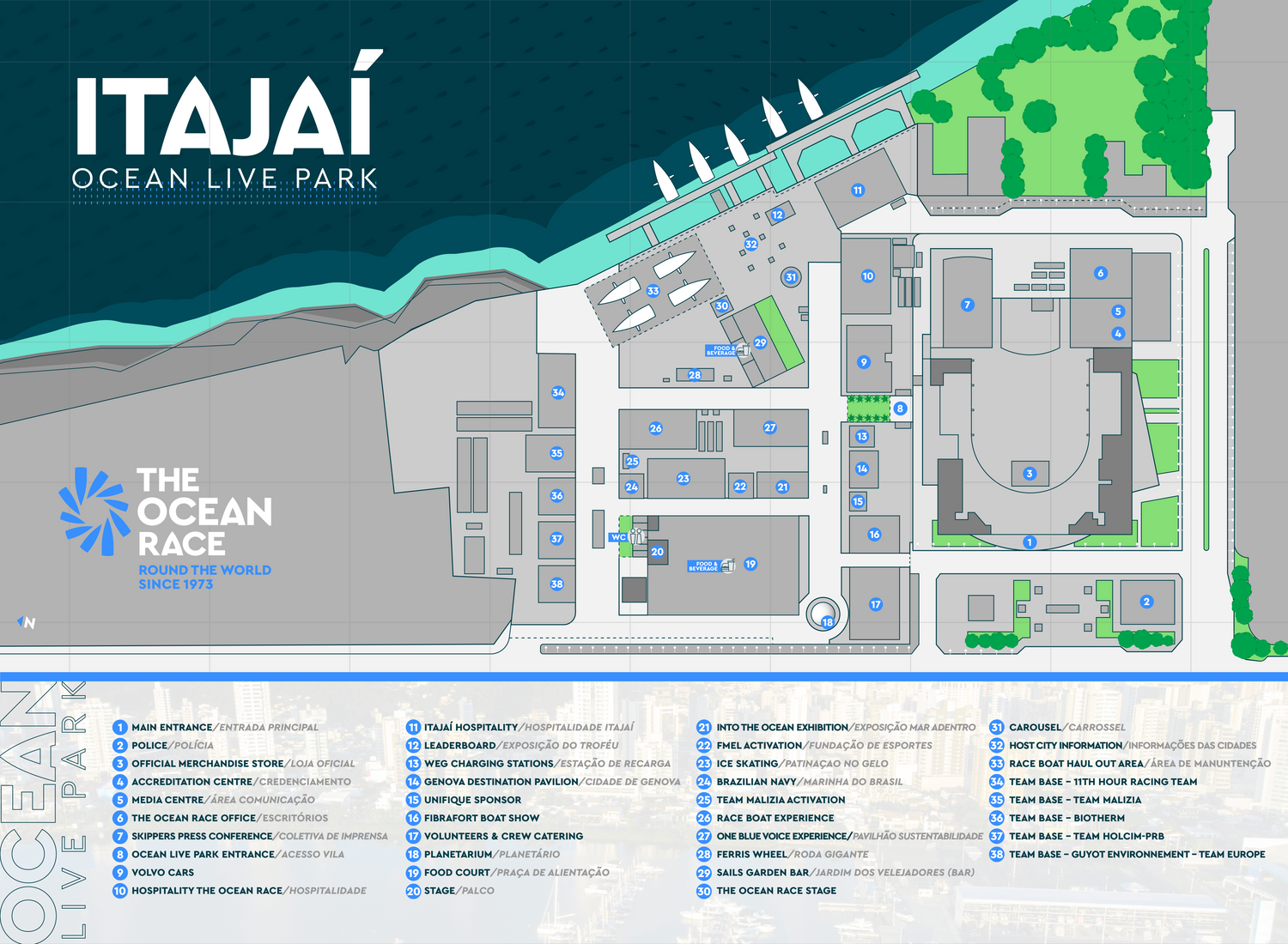 How To Follow The Leg 3 Arrival In Itajaí Of The Ocean Race | Team ...