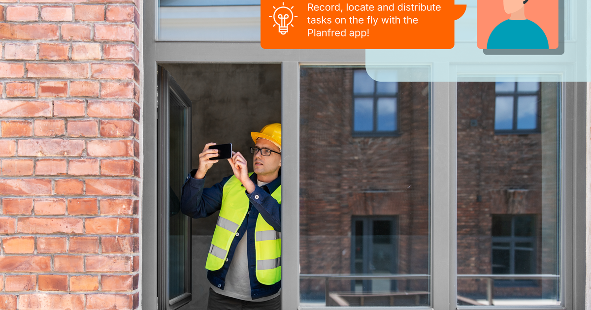 User tip: Inspection with Planfred tasks