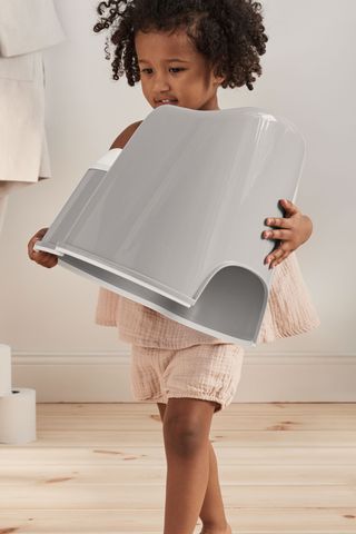 Potty Chair Gray/White