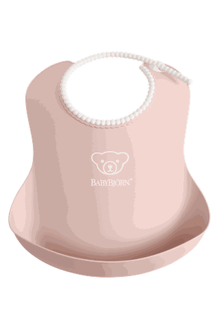 Practical baby bib in soft & comfy plastic | BabyBjörn