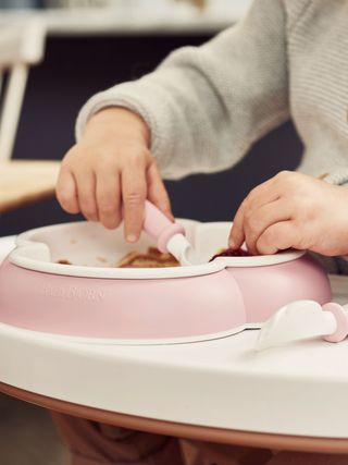 Home Eat Baby Plate, Spoon and Fork, 2 sets