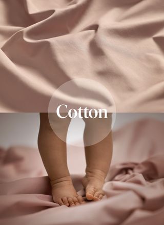 Fabric Guide soft cotton material from BabyBjörn
