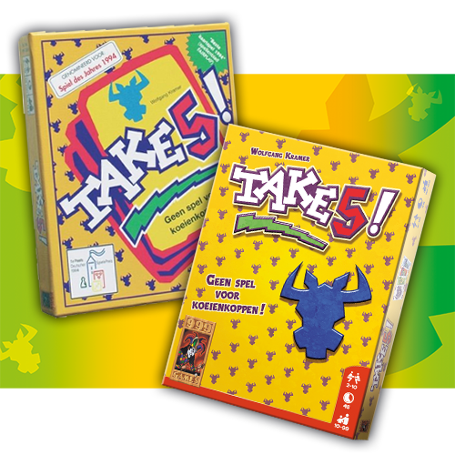 Kaartspel Take 5! bestaat 30 jaar