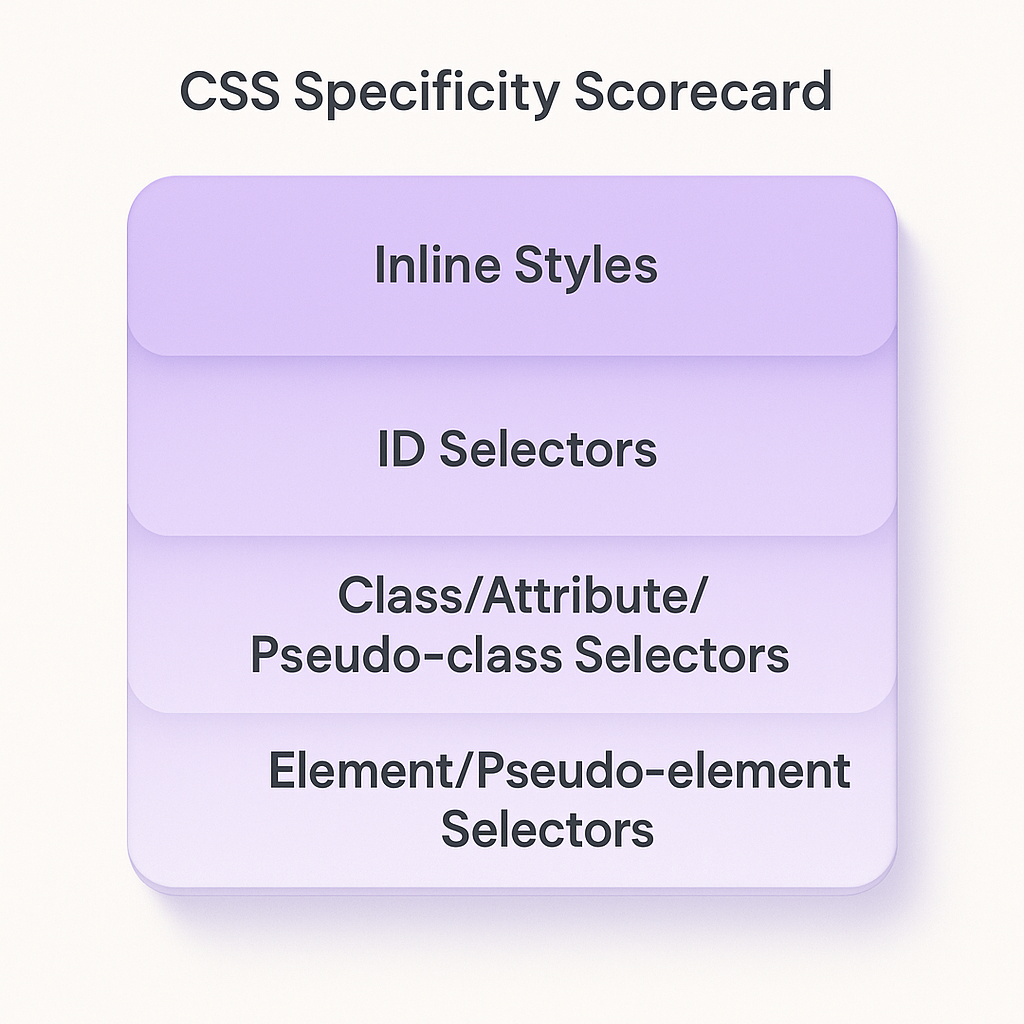CSS Specificity Explained - Makers' Den — Makers Den