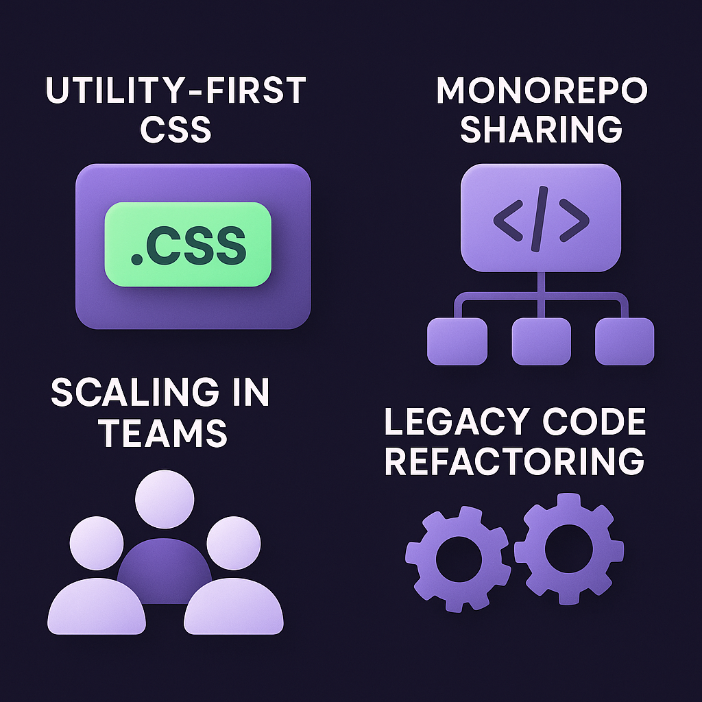 Tailwind CSS in Large Codebases: Maintainability, Patterns, and Pitfalls - Makers' Den — Makers Den