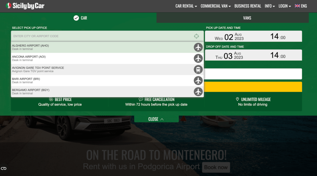 The 5 best car rental companies in Italy | TravelPerk