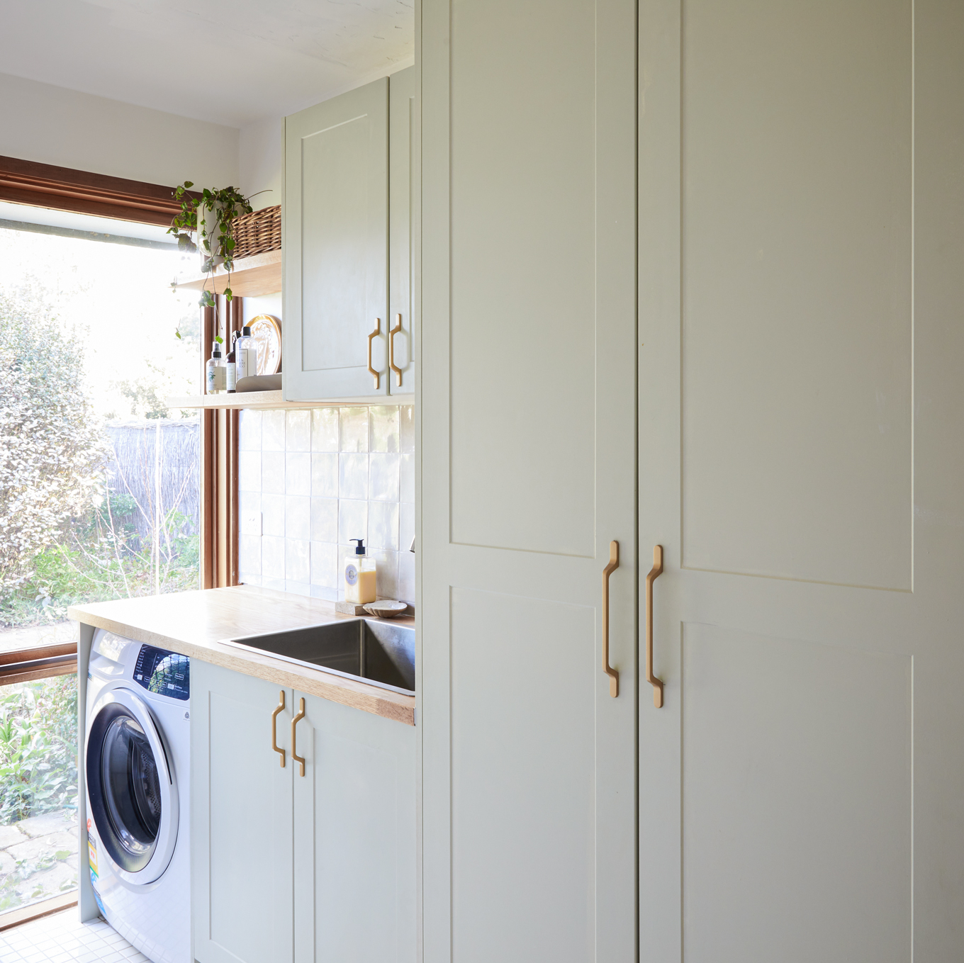 sage sensation kitchen, laundry & living room inspiration gallery ...