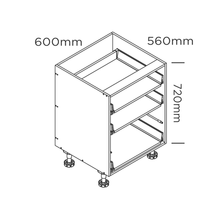 kitchen base cabinets | kaboodle kitchen