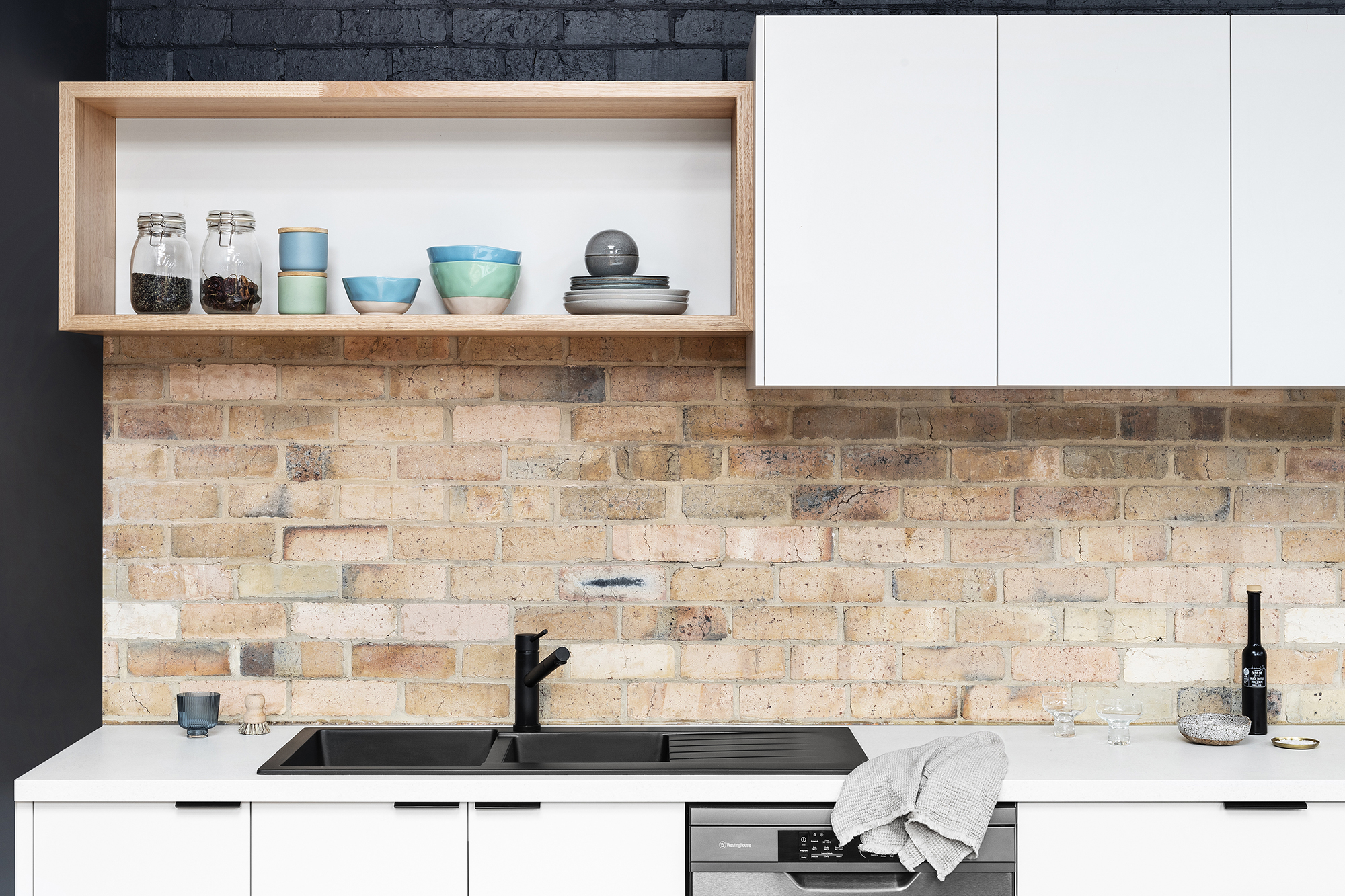 raw beauty industrial kitchen | kaboodle kitchen