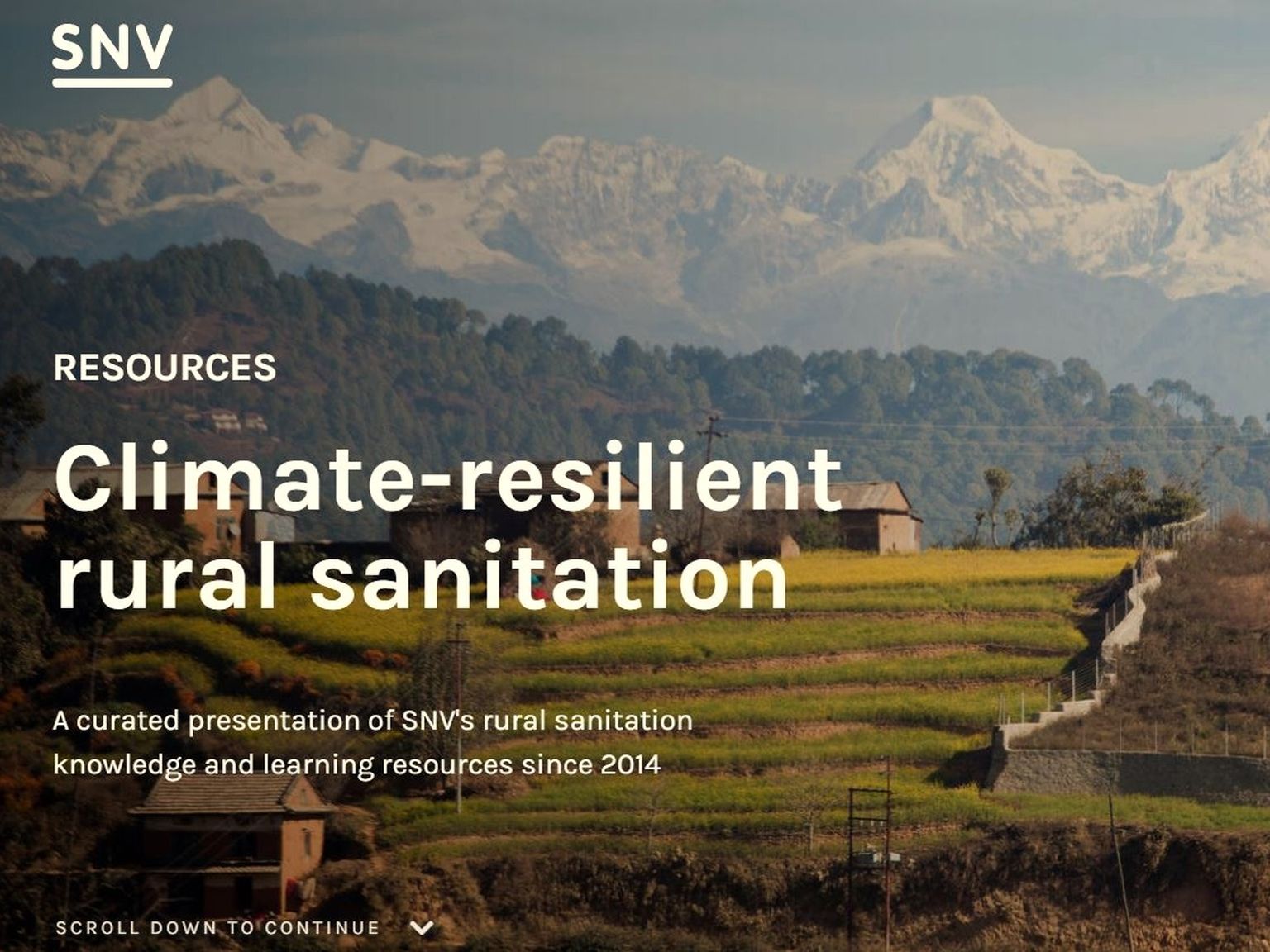 Climate Resilient Rural WASH Services | SNV
