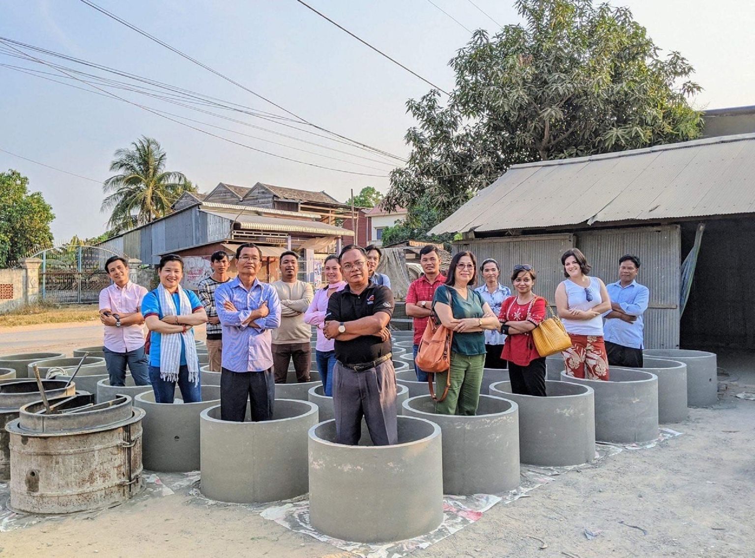 Local sanitation businesses come together to improve sanitation in rural areas of Cambodia | SNV
