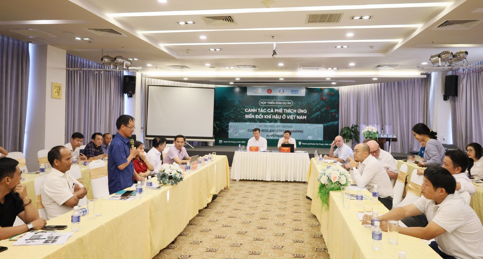 Kicking off the Climate Resilient Coffee Farming Project in Dak Lak ...