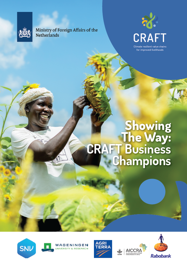 CRAFT business champions showing the way | SNV