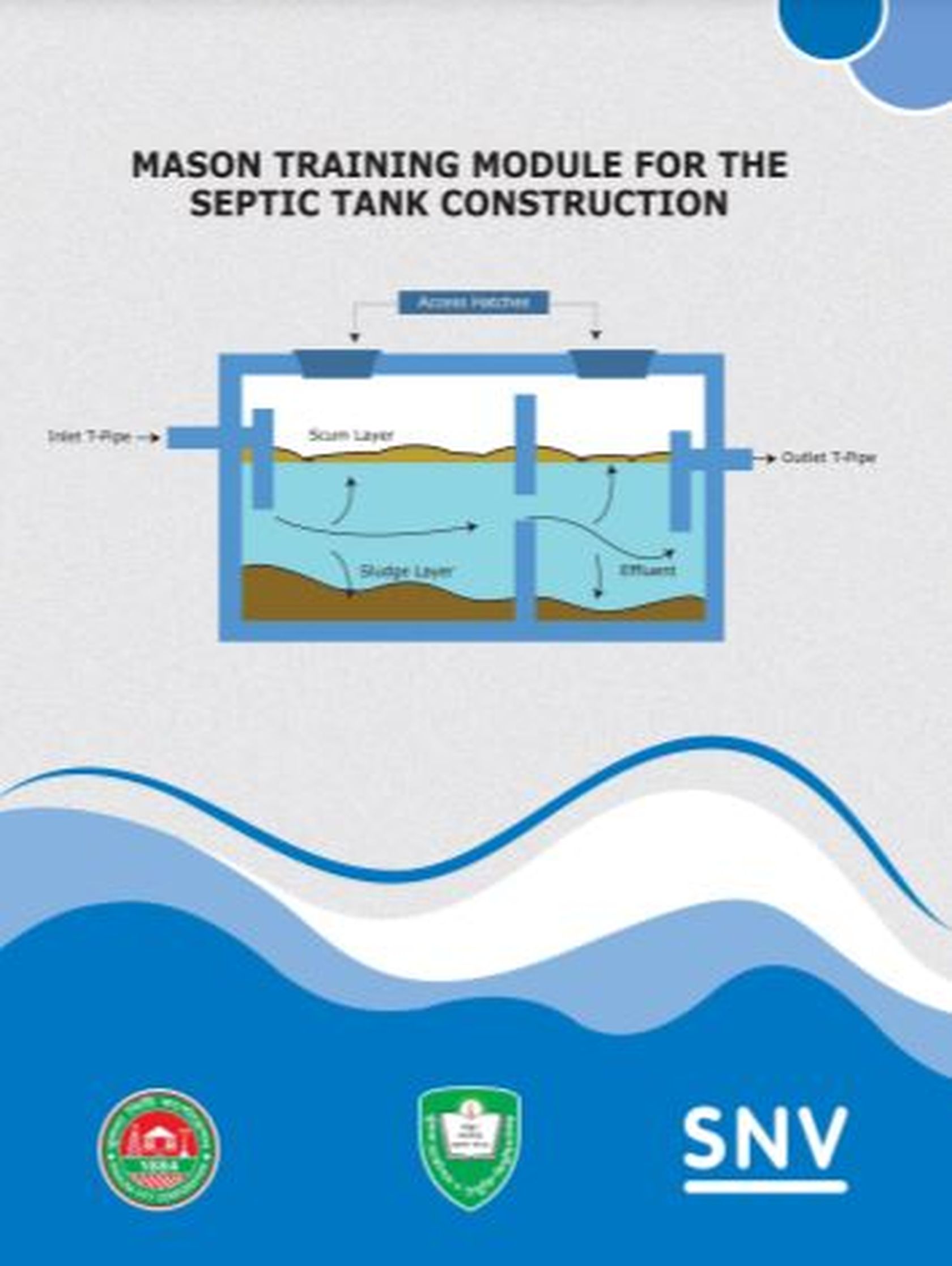 Mason training module for the septic tank construction - English | SNV