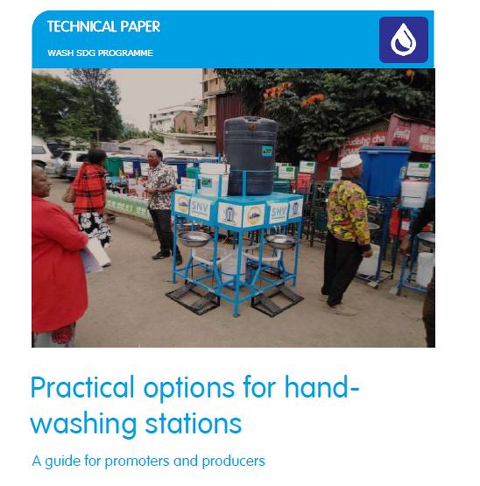 Practical options for handwashing stations: A guide for promoters and ...