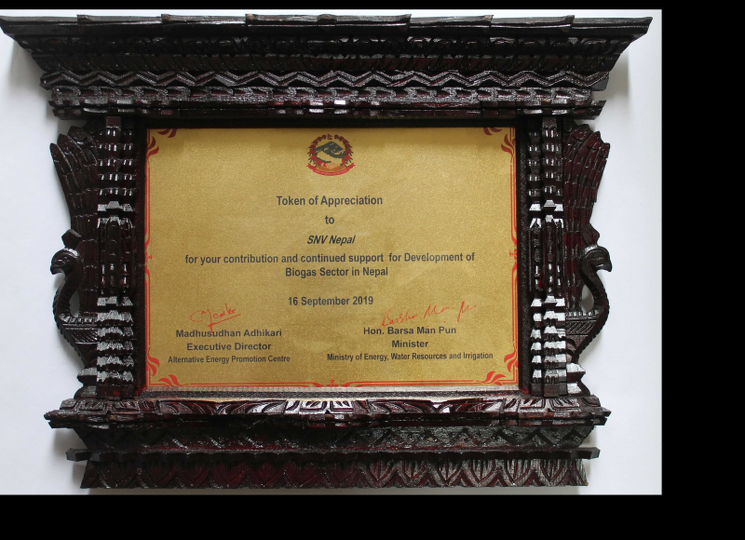 SNV recognised for supporting biodigester sector in Nepal | SNV