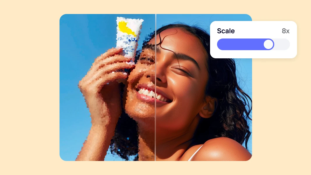 How to enlarge an image without losing quality | Photoroom