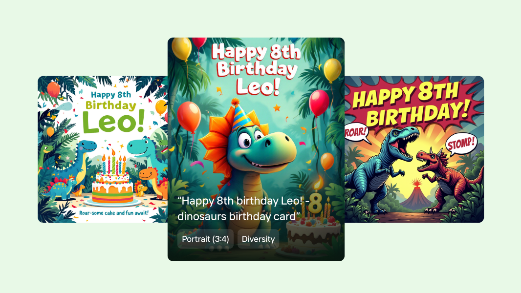 How to make a birthday card with AI: easy and creative guide | Photoroom