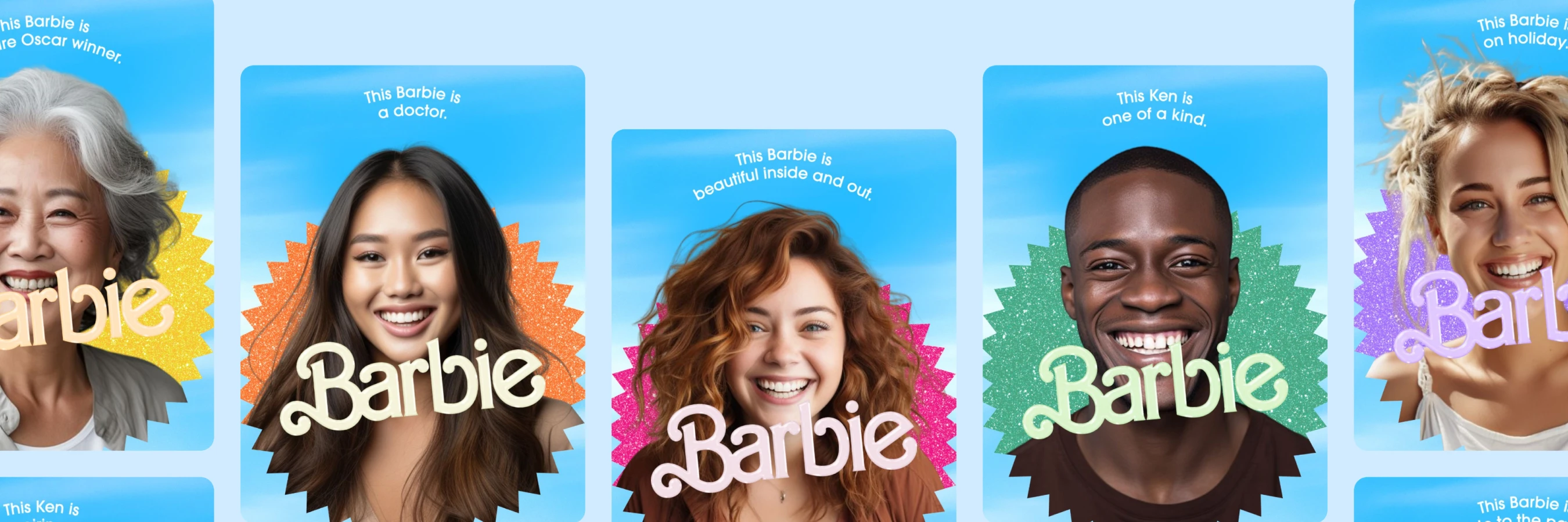 Re-create the viral Barbie campaign from 2023 | Photoroom