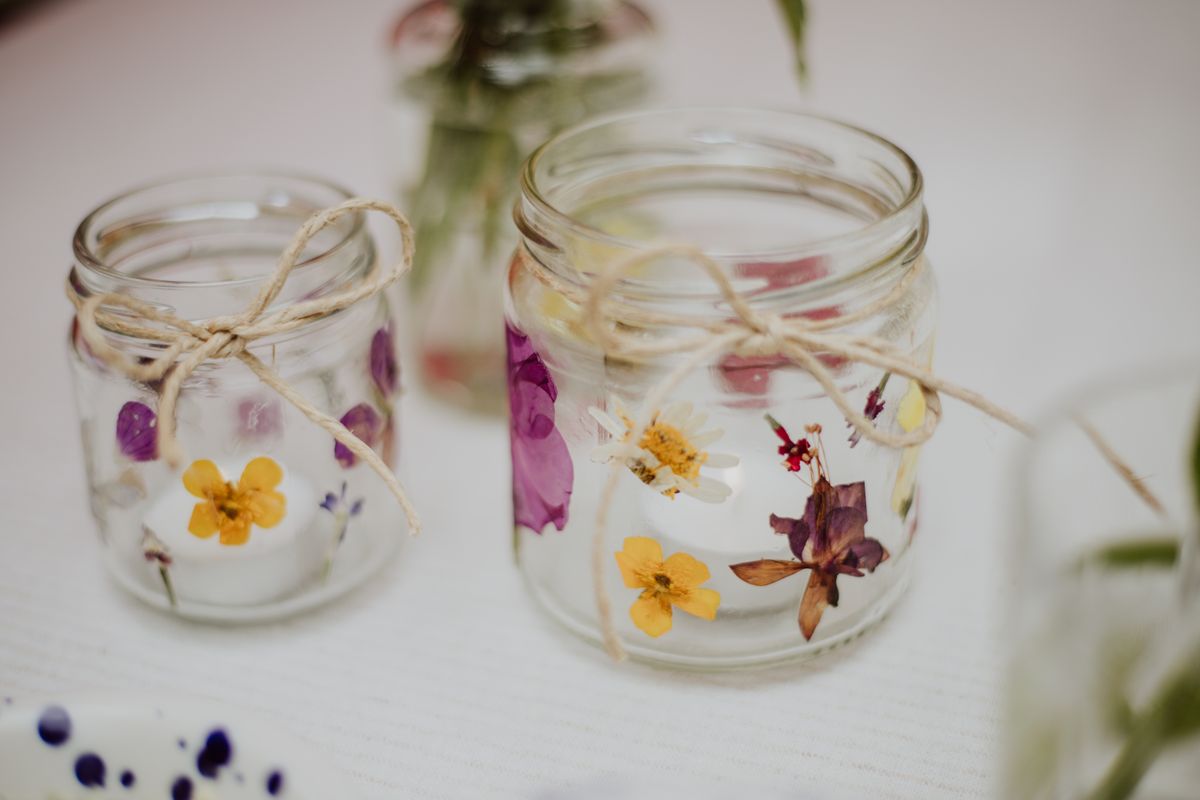 Sommer-DIY: Windlichter für den Balkon