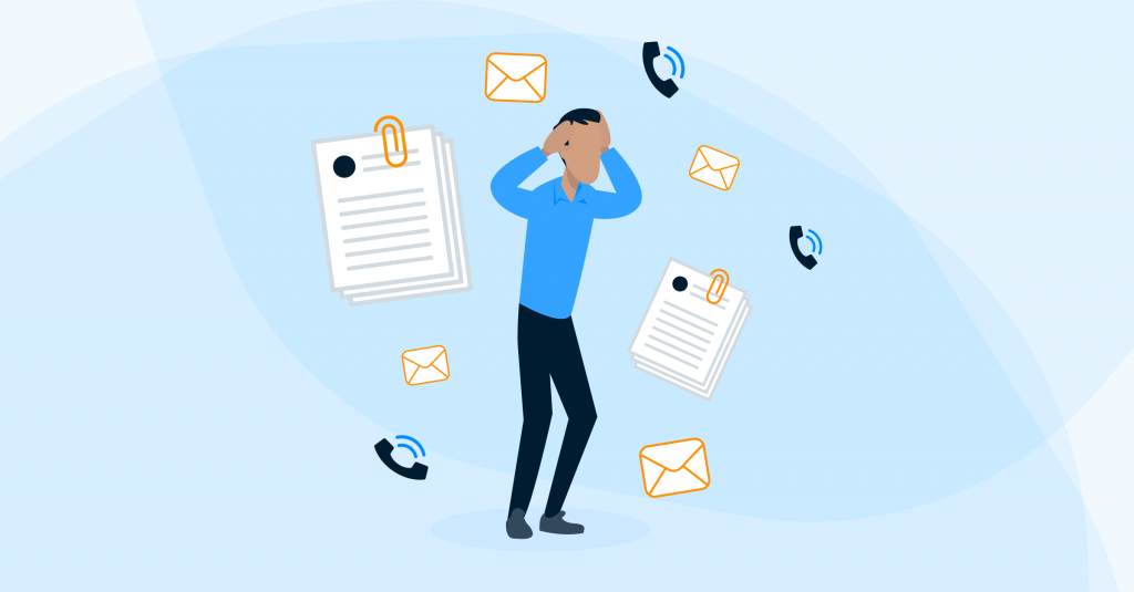 Vendors and partners are still communicating through endless emails and ...