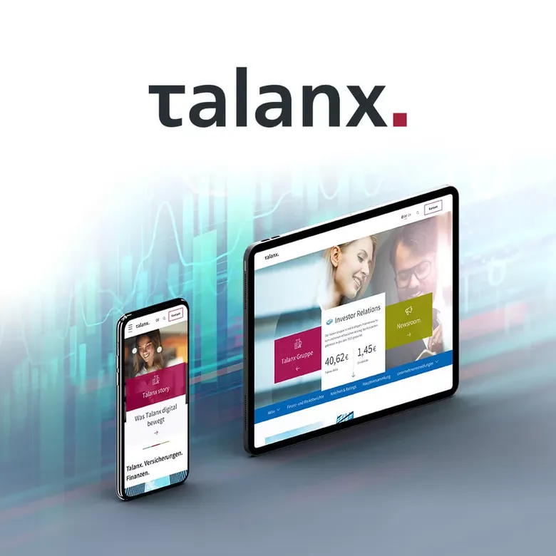 TALANX: New website & career portal