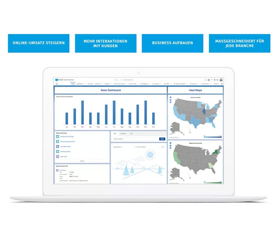Transaction-strong customer experiences in B2B with Salesforce