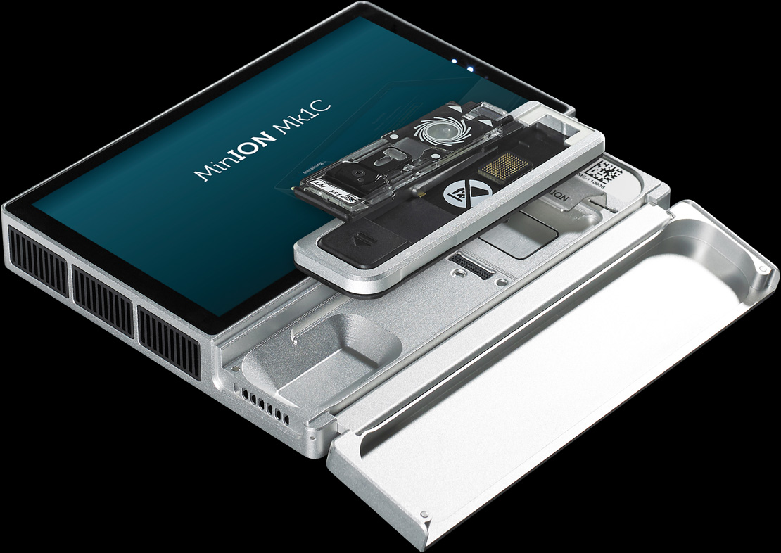 MinION portable nanopore sequencing device | Oxford Nanopore Technologies