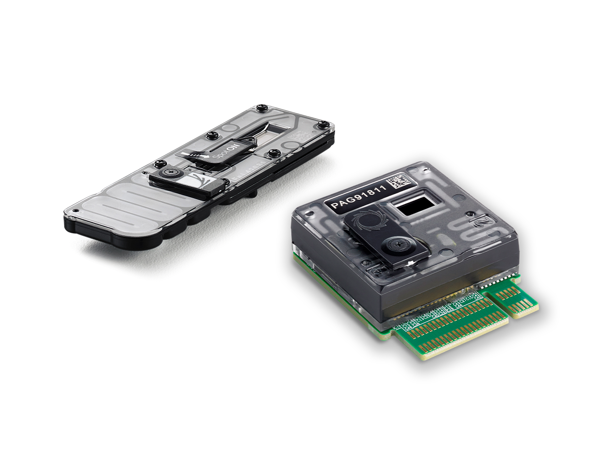 My flow cells have different colours of the sequencing array
