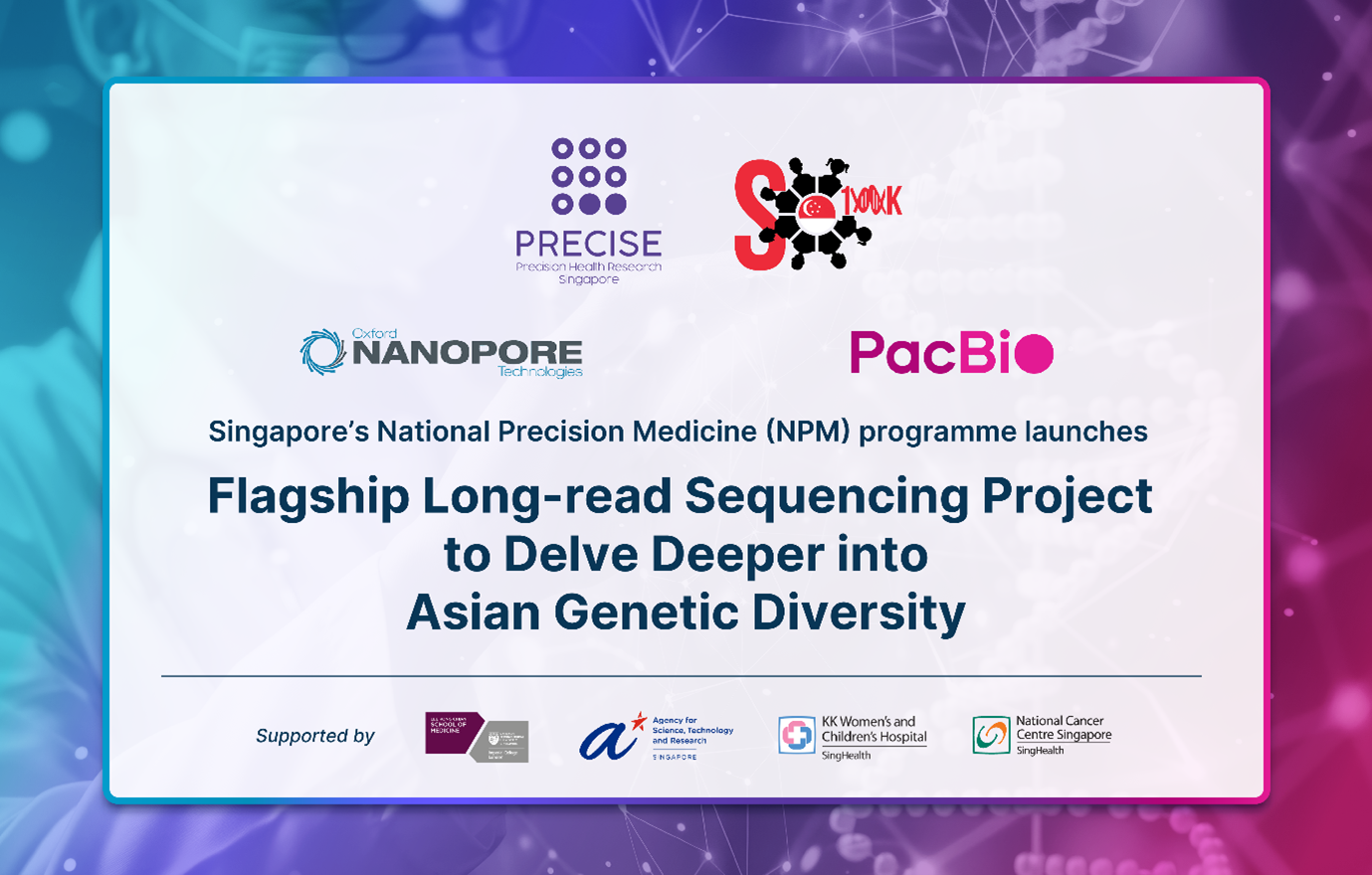 Singapore’s National Precision Medicine (NPM) programme engages Oxford ...