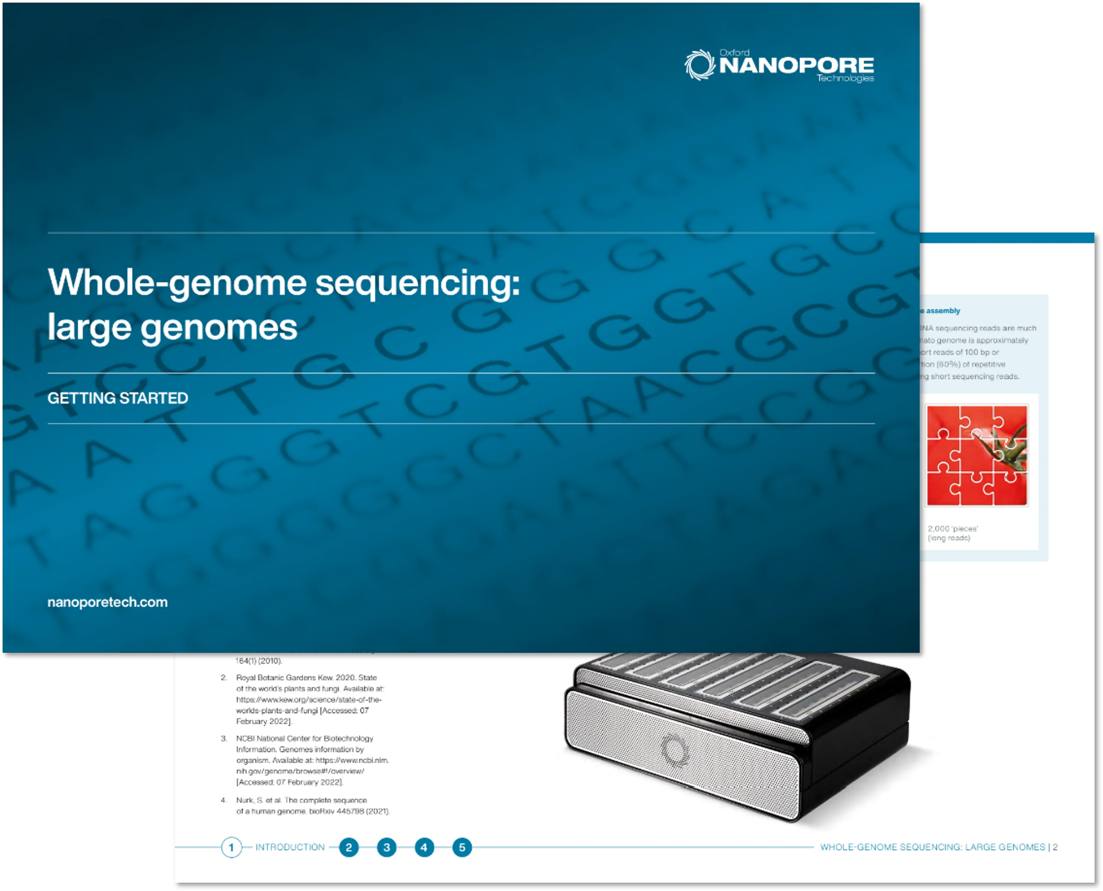 Whole-genome sequencing | Oxford Nanopore Technologies