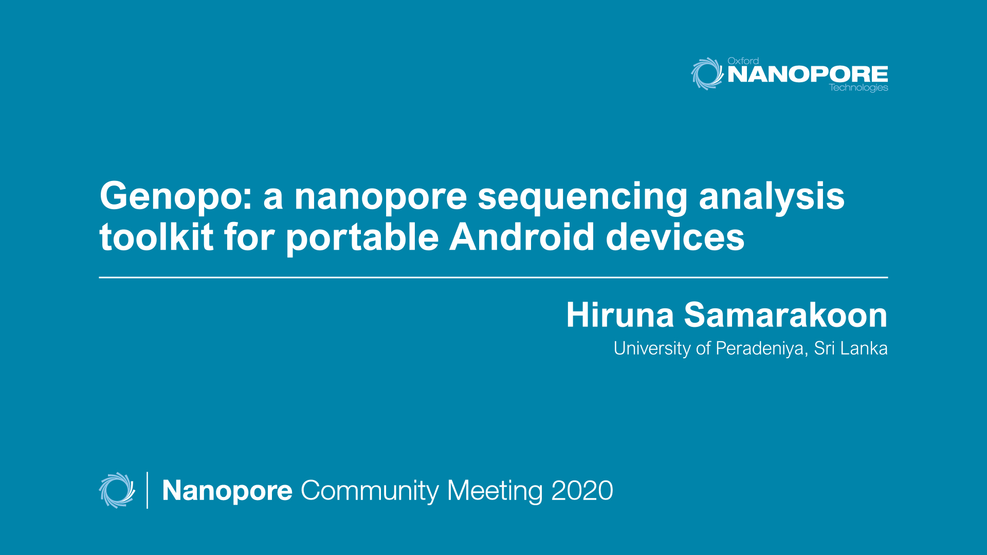 Genopo: a nanopore sequencing analysis toolkit for portable Android devices
