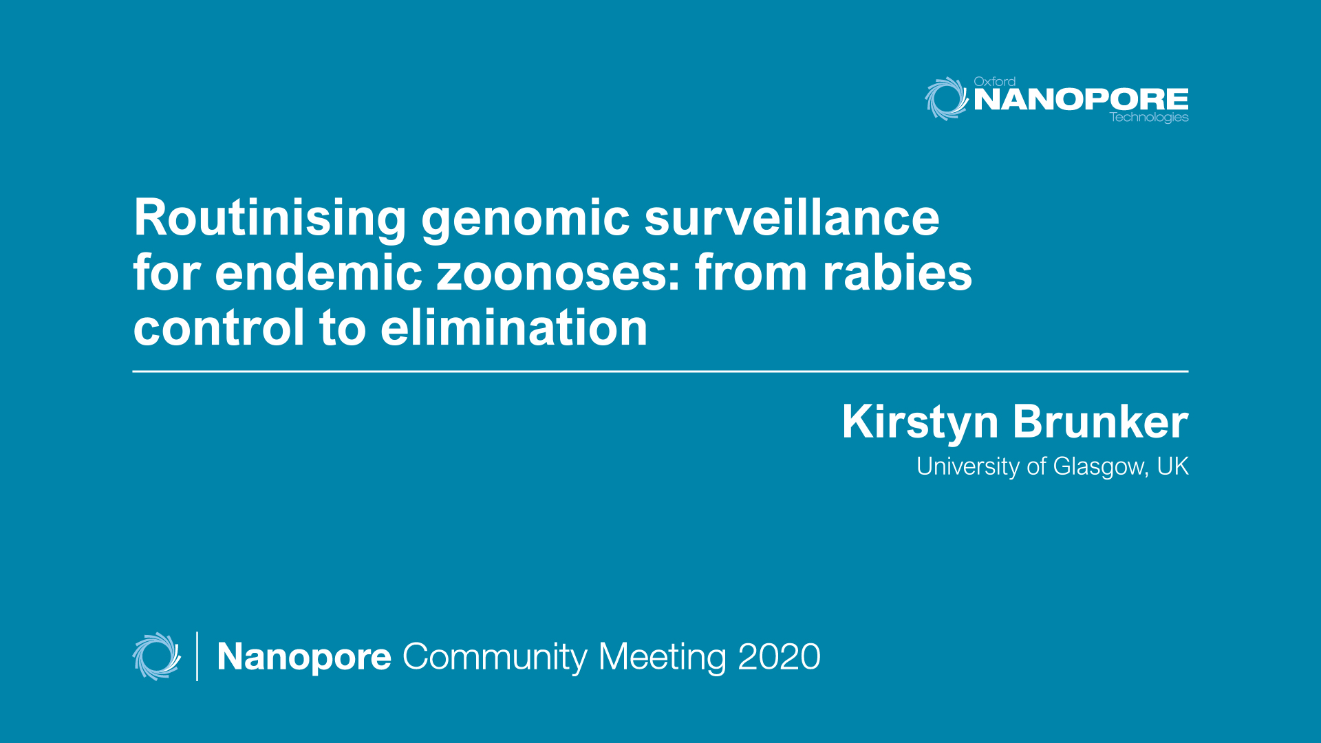 Routinising genomic surveillance for endemic zoonoses: from rabies control to elimination