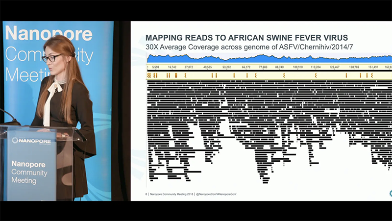 Ganna Kovalenko: Nanopore sequencing of emerging viruses in a “hotspot” – African swine fever ...